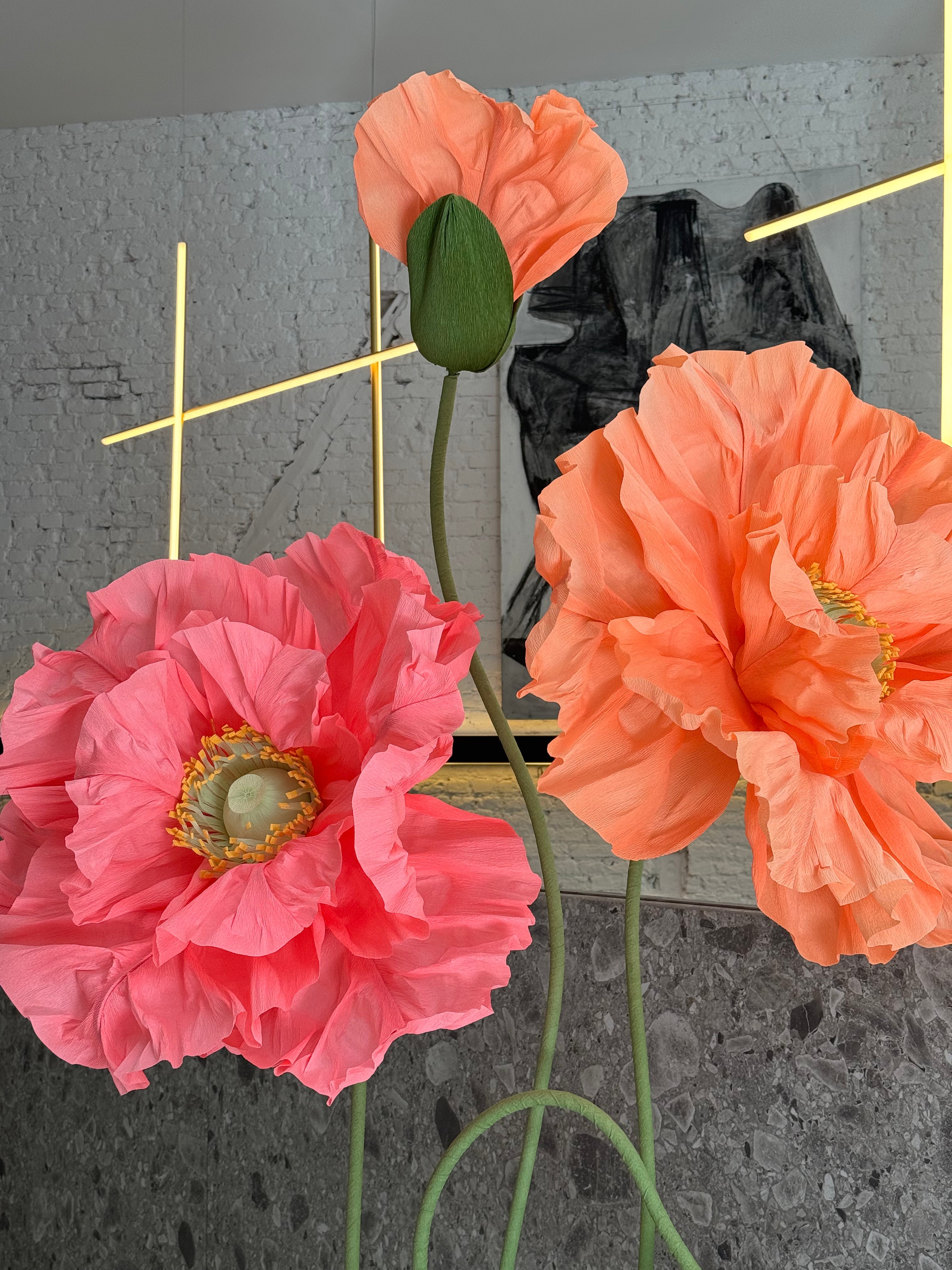 XL Paper Flowers | Oversized Handmade Floral Decor – Mio Gallery